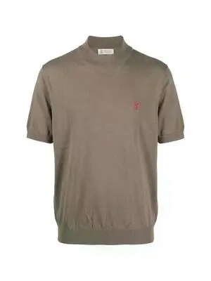 Men's Brunello Cucinelli Neutrals Polos
