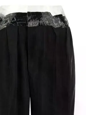 MAISON MARGIELA Four-stitch Logo Trousers