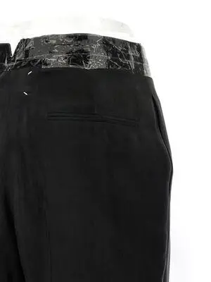 MAISON MARGIELA Four-stitch Logo Trousers