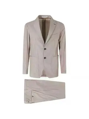 Tagliatore Dakar Single-breasted Suit - Neutrals