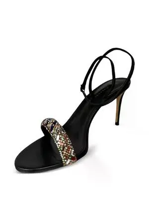 Casadei Embellished Wrap-around Sandals