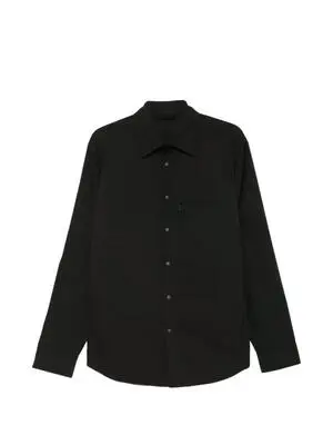 Aspesi Long-sleeve Pocket Shirt - Black