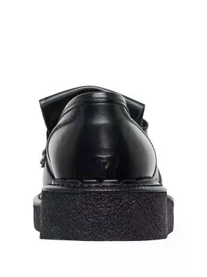 Comme Des Garçons Bow-detail Fringed Loafers