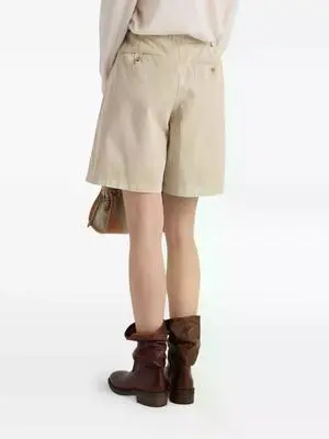 Prada Garment-dyed Old Gabardine Bermuda Shorts