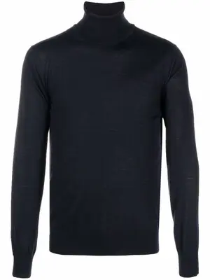 Emporio Armani Wool High Neck Sweater