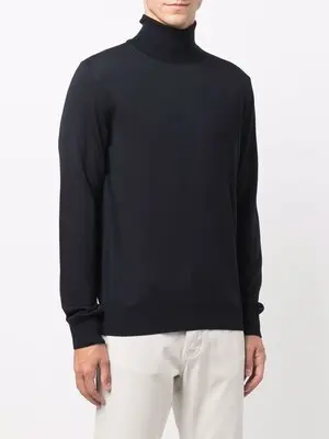 Emporio Armani Wool High Neck Sweater