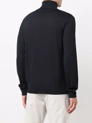 Emporio Armani Wool High Neck Sweater