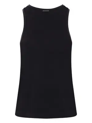 Brunello Cucinelli Cotton Tank Top - Black