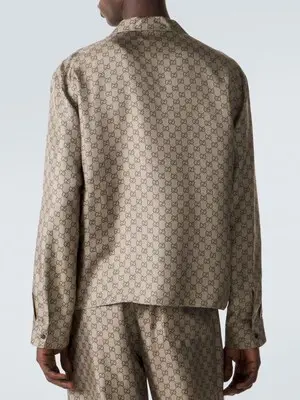 Gucci Bowling Shirt - Beige