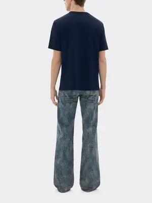 FERRARI Cotton T-shirt With Logo