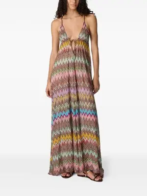 Missoni Zig Zag Long Cover Up - Multi