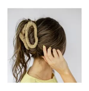 HEADBANDS OF HOPE Large Oval Threaded Claw Clip