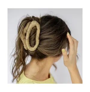 HEADBANDS OF HOPE Large Oval Threaded Claw Clip