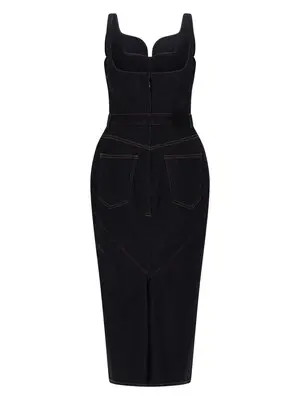 Givenchy Abito In Denim Grezzo