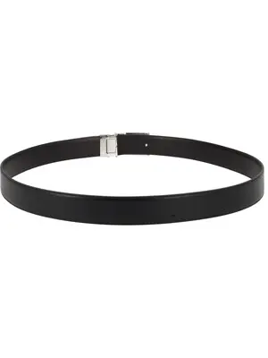 BOSS Leather Belt With Buckle
