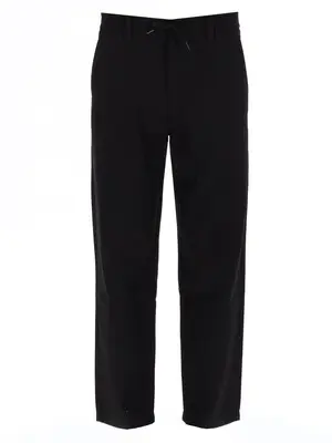BOSS Chino Pants With Drawstring - Black