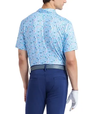 Robert Graham Coastal Vibes Knit Polo Shirt
