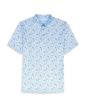 Robert Graham Coastal Vibes Knit Polo Shirt