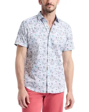 Robert Graham Embarcadero Abstract Pattern Shirt