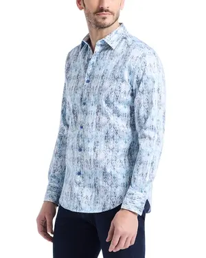 Robert Graham Alahmar Abstract Pattern Shirt