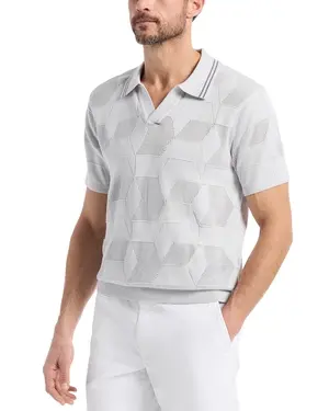 Robert Graham Marcross Relaxed Fit Polo Sweater