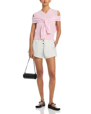 Alexander Wang Layered Look Cardigan And Tank Top