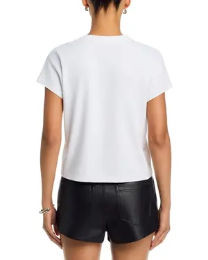Alexander Wang Shrunken Short Sleeve Tee