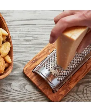 VERVE CULTURE Olivewood Flat Grater