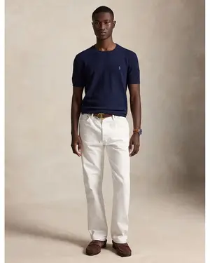 Polo Ralph Lauren Textured Knit Short Sleeve Sweater