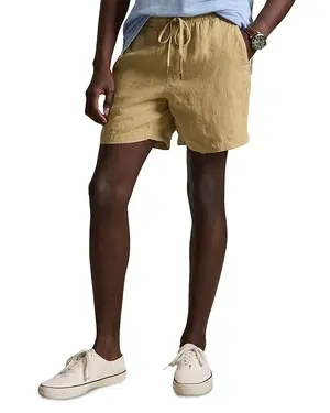 Polo Ralph Lauren Classic Fit 6" Linen Shorts