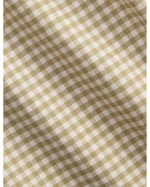 Polo Ralph Lauren Classic Fit Gingham Oxford Shirt - Beige/white