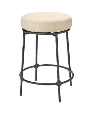 JAMIE YOUNG CO. Asteria Iron Counter Stool - Beige