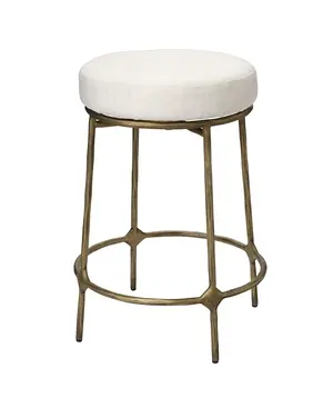 JAMIE YOUNG CO. Asteria Iron Counter Stool - Ivory