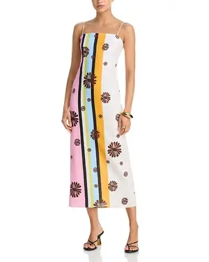 CALA DE LA CRUZ Sloane Midi Dress