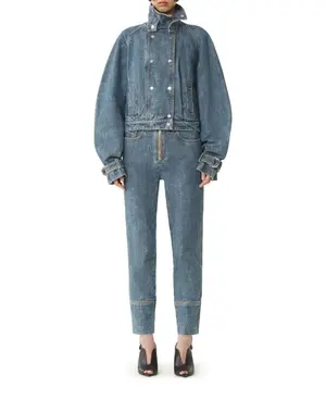 LANVIN Short Denim Jacket