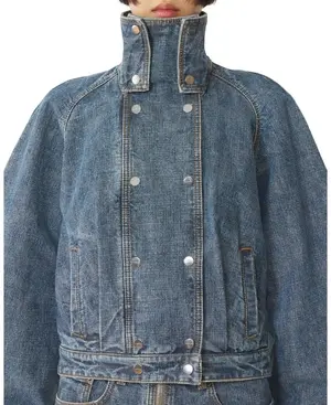 LANVIN Short Denim Jacket
