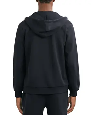 REISS Zip Through Drawstring Hoodie