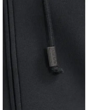 REISS Zip Through Drawstring Hoodie