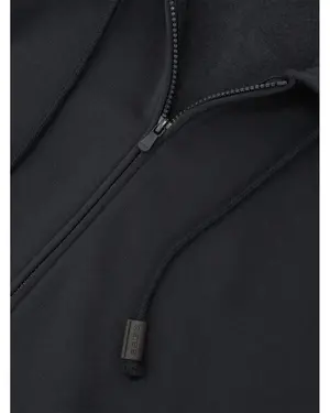 REISS Zip Through Drawstring Hoodie