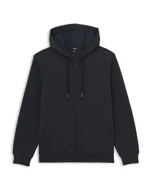 REISS Zip Through Drawstring Hoodie