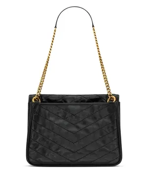 Saint Laurent Niki Tripouch Bag - Black