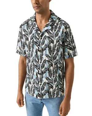 Eton Palm Tree Resort Shirt