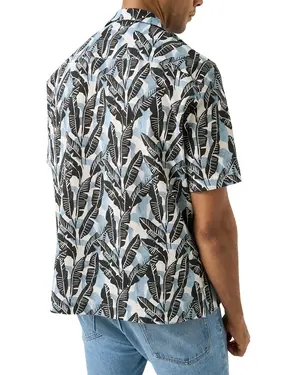 Eton Palm Tree Resort Shirt