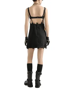 Dolce & Gabbana Stretch Crepe Mini Dress