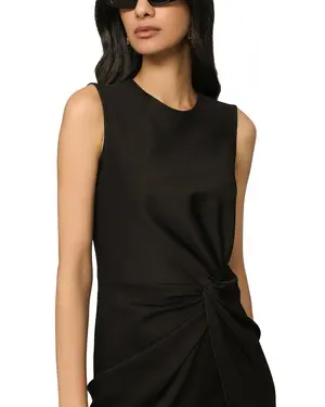 Dolce & Gabbana Milano Rib Jersey Midi Dress