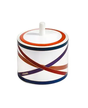 Missoni Nastri Sugar Pot - Multicolor