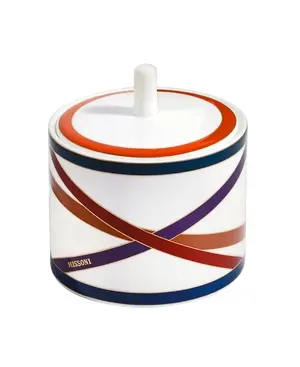 Missoni Nastri Sugar Pot - Multicolor