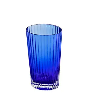 Missoni Nastri Water Glass, Set Of 6 - Blue