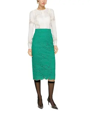Dolce & Gabbana Lace Inlay Cardigan - W
