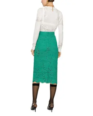 Dolce & Gabbana Lace Inlay Cardigan - W